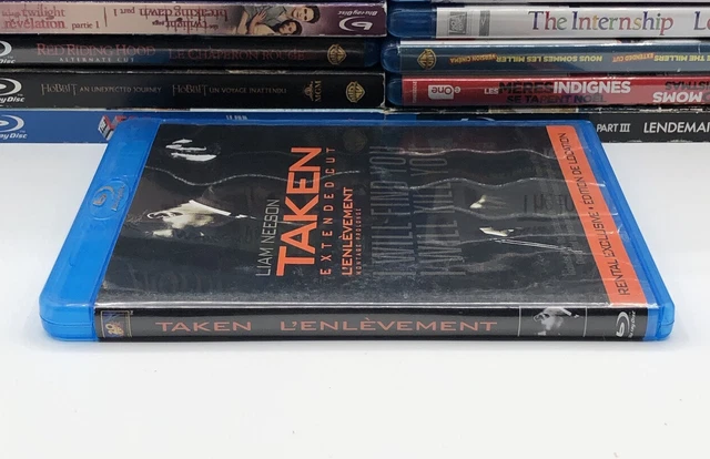 TAKEN EXTENDED CUT Blu-ray Liam Neeson Maggie Grace Leland Order Jon ...