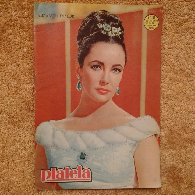 ELIZABETH TAYLOR COVER 1963 Janet LEIGH Joanne WOODWARD Jock MAHONEY A ...