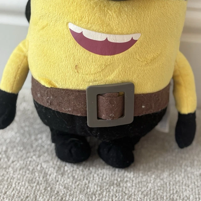 MINIONS DESPICABLE ME Stuart Pirate Plush Soft toy Plastic Goggles £3. ...