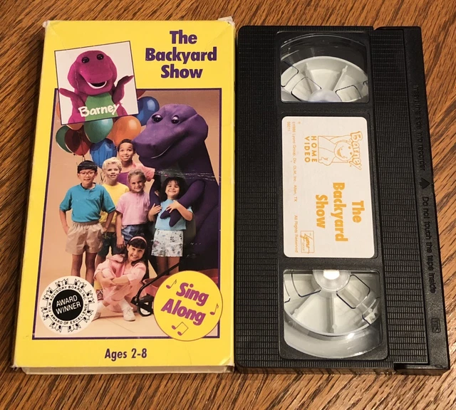 BARNEY THE BACKYARD Gang VHS Video w/ Sandy Duncan - Vintage Barney ...