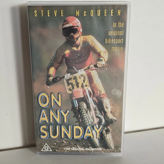 ON ANY SUNDAY VHS Film 1971 Motorcycle Sport Documentary featuring ...