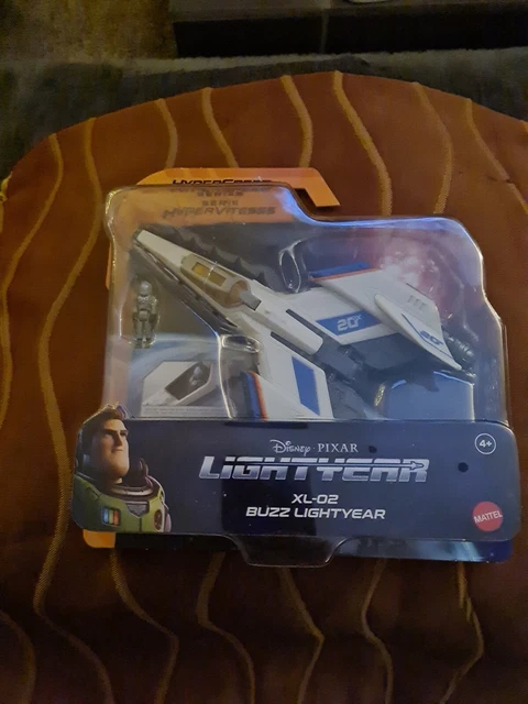 DISNEY PIXAR LIGHTYEAR Hyperspeed Series XL-02 Rocket Ship & Mini Buzz ...