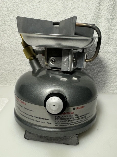 COLEMAN 533 DUAL Fuel Single Burner Stove With Hard Case $74.42 ...