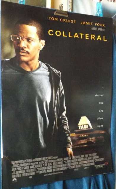 COLLATERAL JAMIE FOXX Tom Cruise Original One Sheet Cinema Poster EUR 9 ...