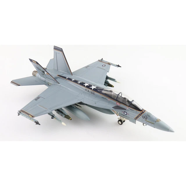 HOBBY MASTER 1:72 F/A-18F Super Hornet VFA-122 "Flying Eagles", US Navy ...