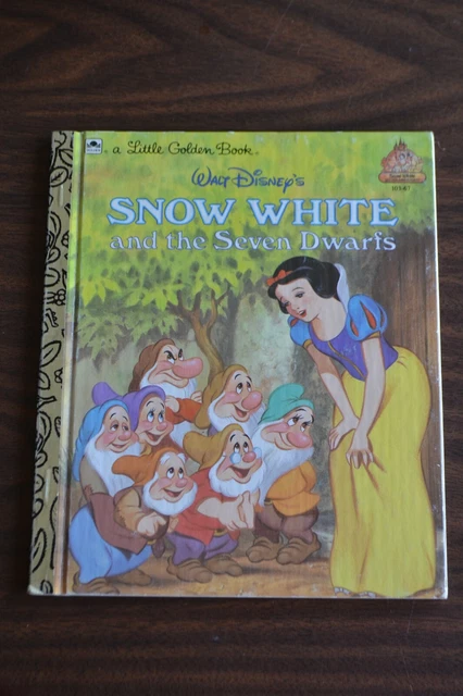 WALT DISNEY'S SNOW White and the Seven Dwarfs Golden Book 1984 Vintage ...
