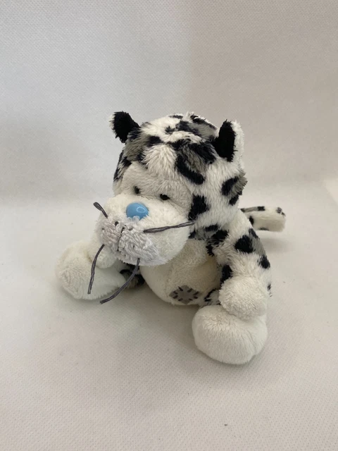 BLUE NOSE FRIENDS Buster No.10 - Grey/White Snow Leopard Plush Soft Toy ...
