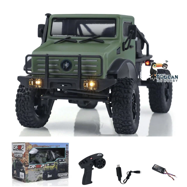 HOBBY PLUS 1/18 RC Rock Crawler Car 4WD Wireless Control Off-road ...