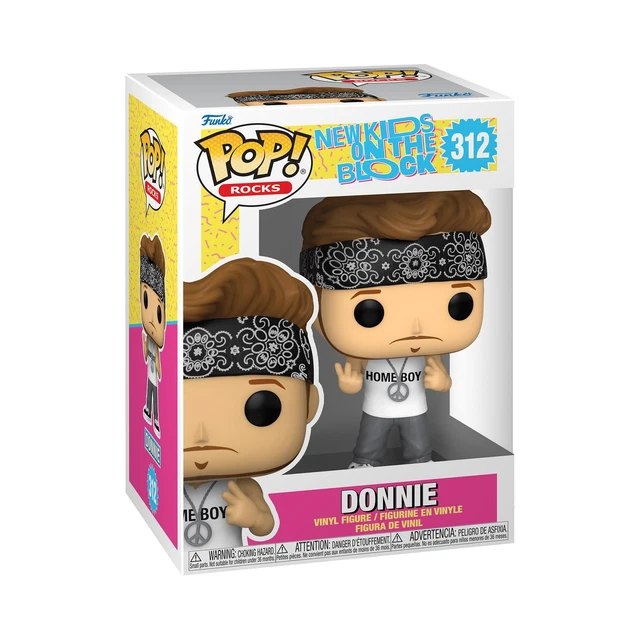FUNKO POP! ROCKS: NKOTB - Donnie Wahlberg - New Kids on the Block ...