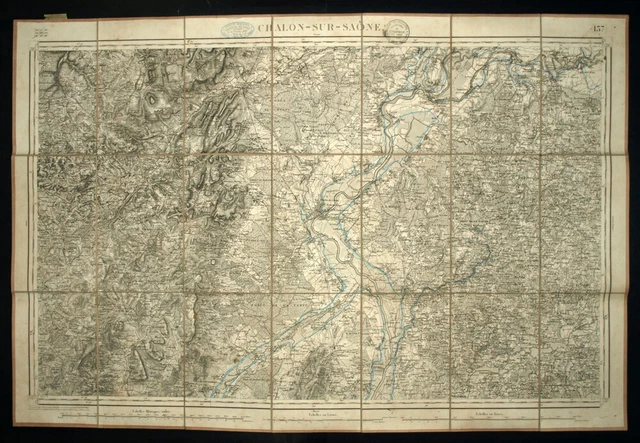 GENERAL STAFF MAP, Original 19th Century Plan of CAHORS Region £43.68 ...