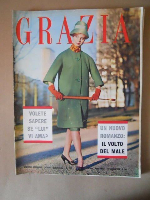 GRAZIA RIVISTA DI moda n 989 1960 [VL23] EUR 9,15 - PicClick FR