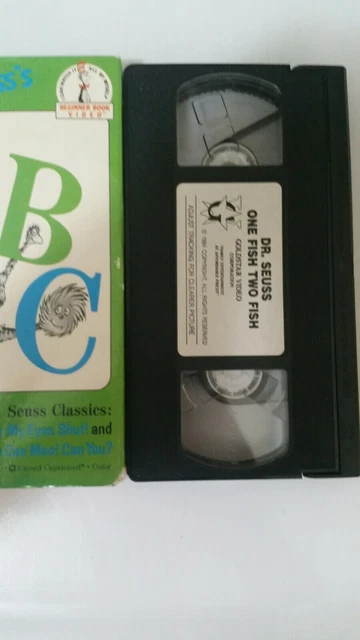 DR. SEUSS’S ABC VHS Video Tape I Can Read + 2 More Classics Mr. Brown ...