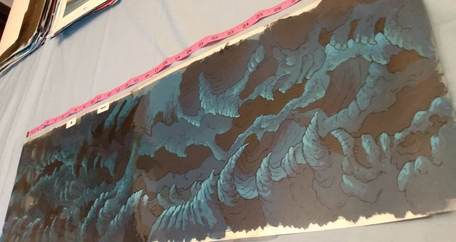 VINTAGE SHE-RA ANIMATION CELS Production art BACKGROUND she-ra pp cel ...