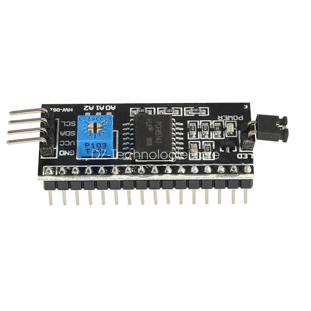 IIC I2C TWI SPI porta modulo scheda interfaccia seriale per LCD1602 Di ...