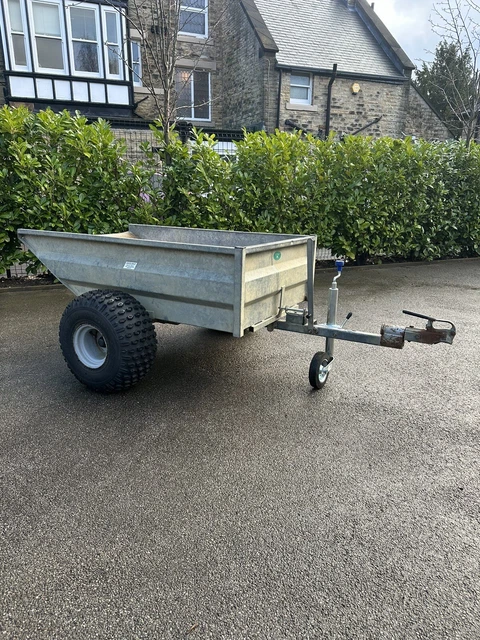 QUAD ATV TIPPING TRAILER SWALEDALE - LOGIC - Sheep Trailer - 5ft x 3ft ...