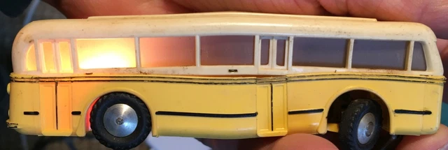 REMORQUE TROLLEY BUS HO jaune 4 roues DGPM Eheim Brawa pas moteur ...