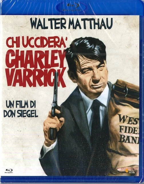 CHI UCCIDERA' CHARLEY Varrick? (Blu-ray) Matthau Don Baker Farr ...