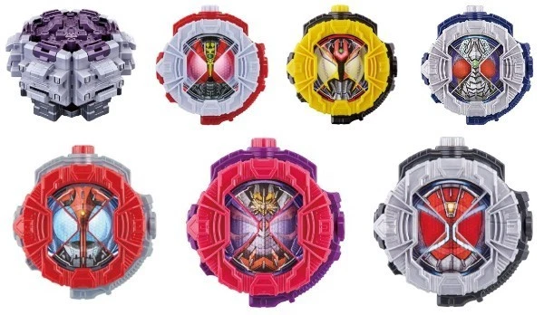 KAMEN RIDER ZI-O DX Ride Watch Dizer Den-O Kiva Blade Kabuto Hibiki ...