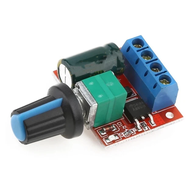 EFFICIENT PWM CONTROLLER for 12V DC Motors with Directional Adjustment ...
