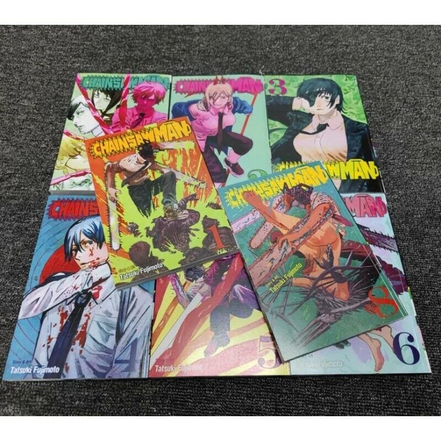 CHAINSAW MAN MANGA Comic Volume 1-11(End) English Version Full Set Free ...