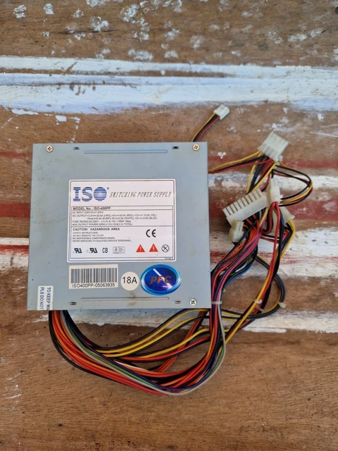 ISO SWITCHING POWER Supply Model: ISO-450PP 350W £10.00 - PicClick UK