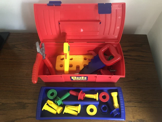 ELC BOB THE Builder Tool Box Including Tools Etc £10.00 - PicClick UK