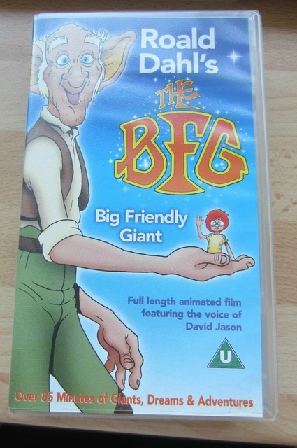 ROALD DAHL - Matilda / The BFG VHS Video Tapes Danny DeVito / David ...