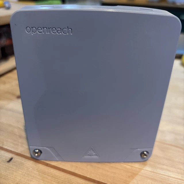 GENUINE OPENREACH EXTERNAL Fibre Connection Cable Joint Box Customer ...