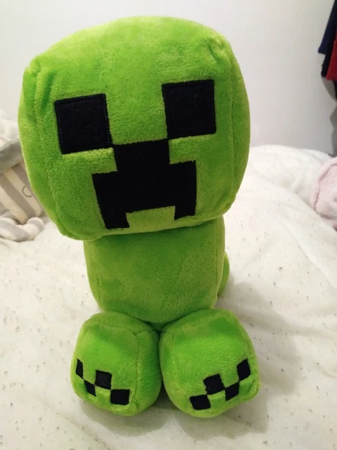 MINECRAFT CREEPER. SOFT Toy Plush. Official Mojang. Official Mattel. 8 ...
