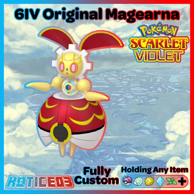 ORIGINAL MAGEARNA 6IV Pokémon écarlate et violet commerce rapide EUR 3 ...