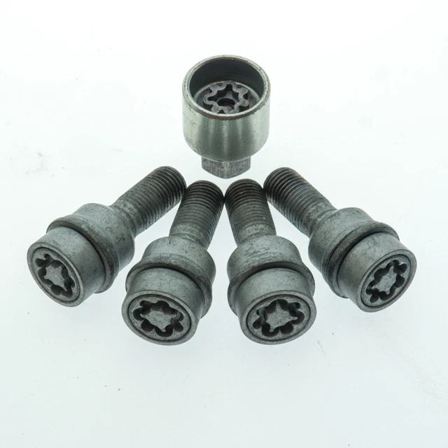 OEM VW TRANSPORTER T5 T6 Van Amarok Touareg Locking Wheel Bolts Set 2H0698137A EUR 27,65 ...