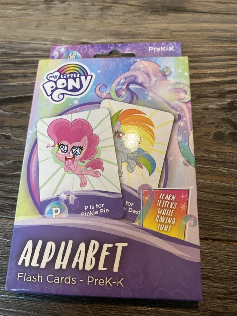 MY LITTLE PONY Alphabet Flash Cards PreK-K 36 Cards $4.99 - PicClick