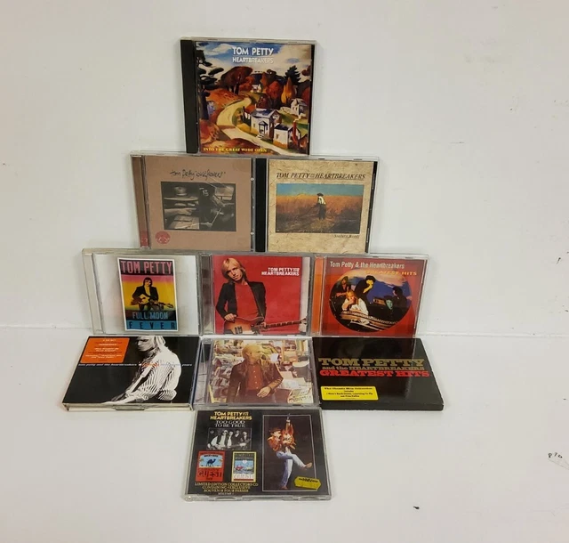 TOM PETTY & The Heartbreakers CD Collection -Wildflowers Southern Wide ...