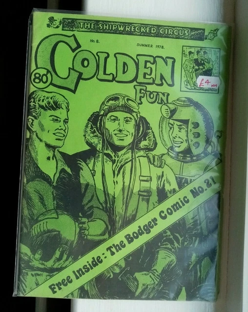 GOLDEN FUN A CLASSIC COMIC FANZINE FROM THE 1970s /1980s £10.50 ...