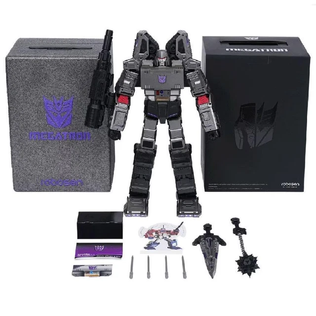 ROBO SEN TRANSFORMERS Flagship Megatron Auto-Convert Robot English ...