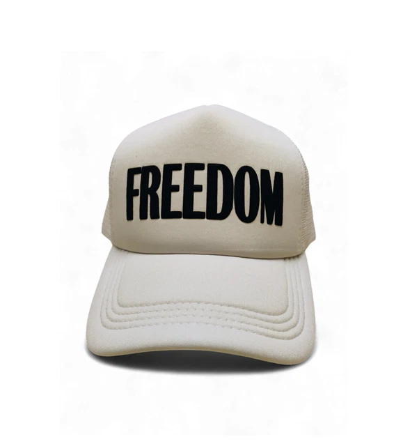 &FREEDOM HAT&- CHARLIE Kirk inspired White -Our Turning Point USA ...