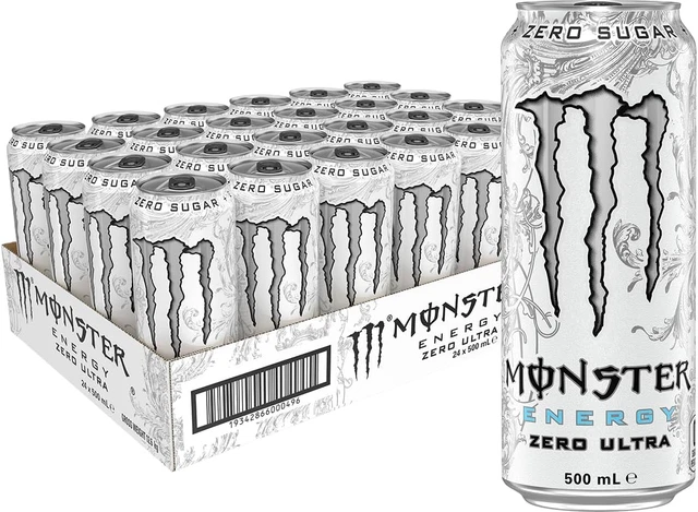 ZERO ULTRA ENERGY Drink 24 Pack 500ml Sugar Free Refreshing Citrus ...