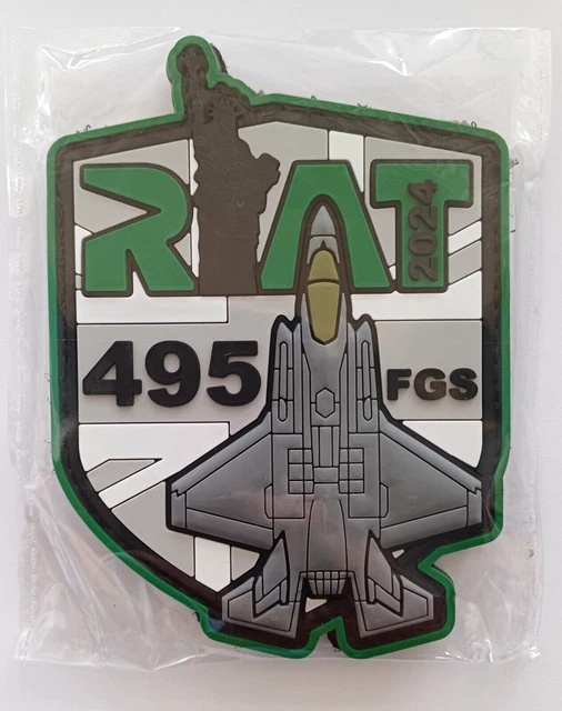 USAF 495TH FS Valkyries RAF Lakenheath F-35 RIAT 24 Patch NEW 2024 £44. ...