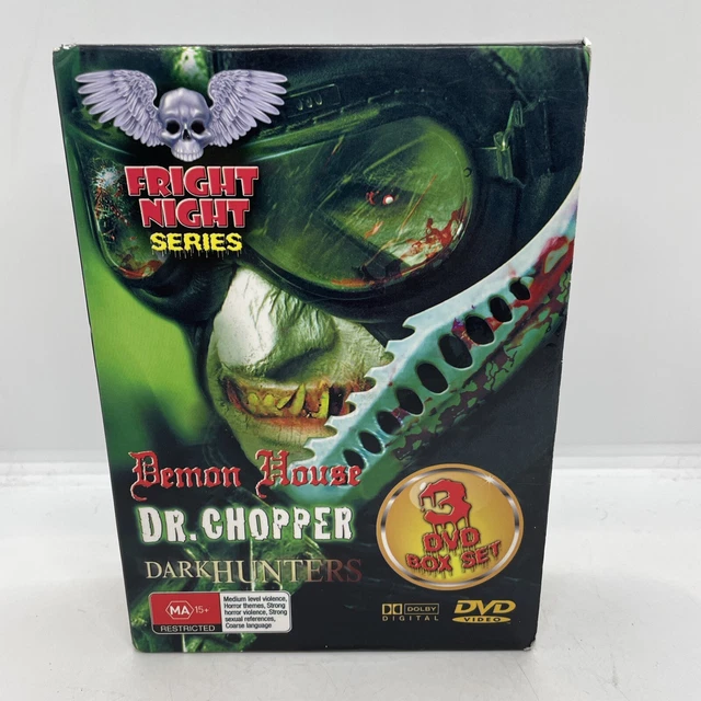 FRIGHT NIGHT SERIES 3 DVD Box Set Demon House Dr. Chopper Dark Hunters ...