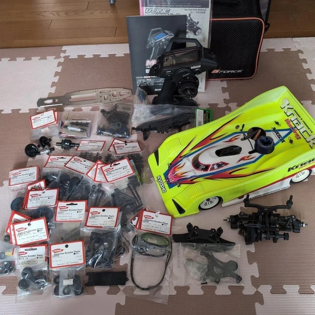 KYOSHO V-ONE-RRR RC Car Full Racing Engine Set 1/10 Touring Conversion ...