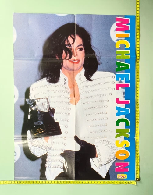 POSTER MICHAEL JACKSON o Sea Original 90s Vintage Nuevo sin Pegar EUR ...