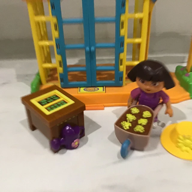 FISHER PRICE DORA the explorer talking house greenhouse addition 3.5 ...