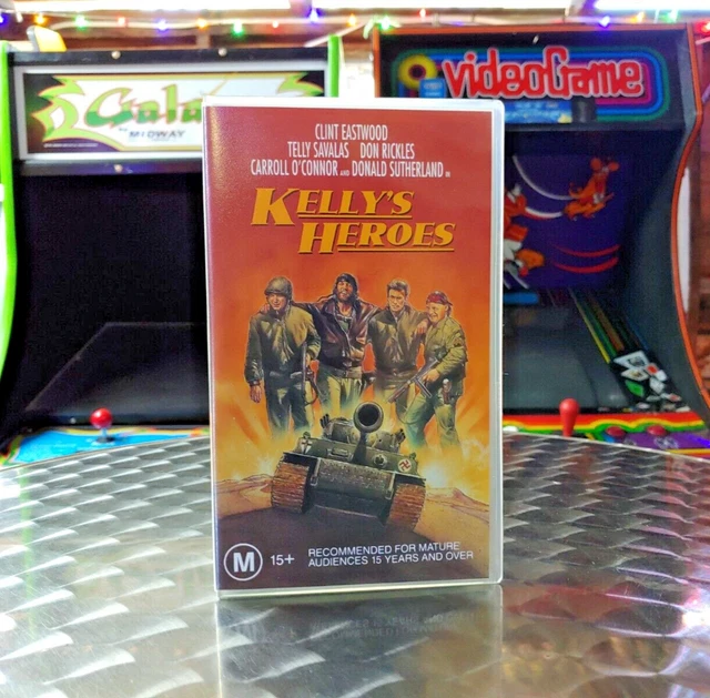 KELLY'S HEROES - Clint Eastwood - VHS Movie Video Tape VGC £3.68 ...