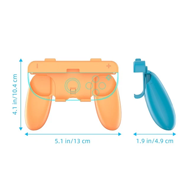 COMFORTABLE HAND GRIPS for Nintendo Switch 2 2025 Easy to Attach and ...