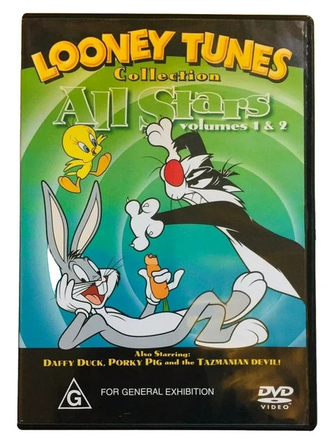 LOONEY TUNES COLLECTION ALL STARS Vol 1+2 DVD R4 Bugs Bunny Daffy ...