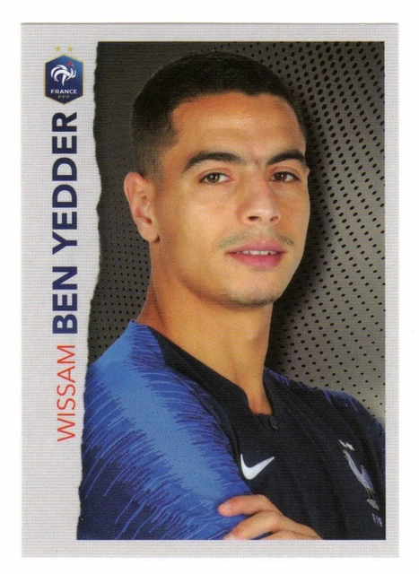 STICKER PANINI FAMILY Intermarché Au plus près des Bleus #25 Wissam BEN ...