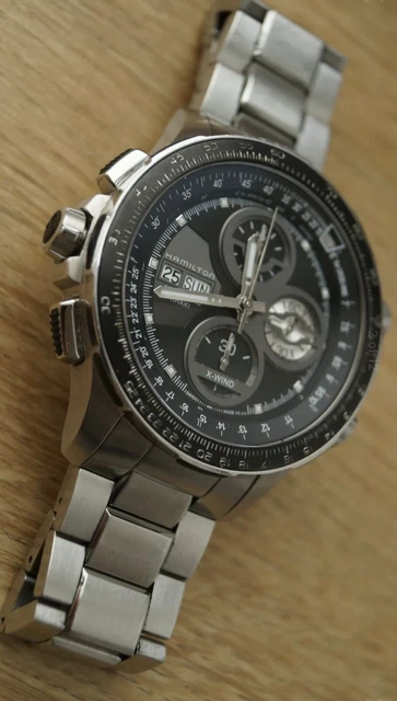 HAMILTON KHAKI 48MM X-WIND LIMITED EDITION Automatic Chronograph ...