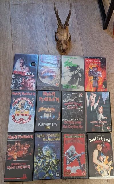 HEAVY METAL /ROCK VHS bundle £37.10 - PicClick UK