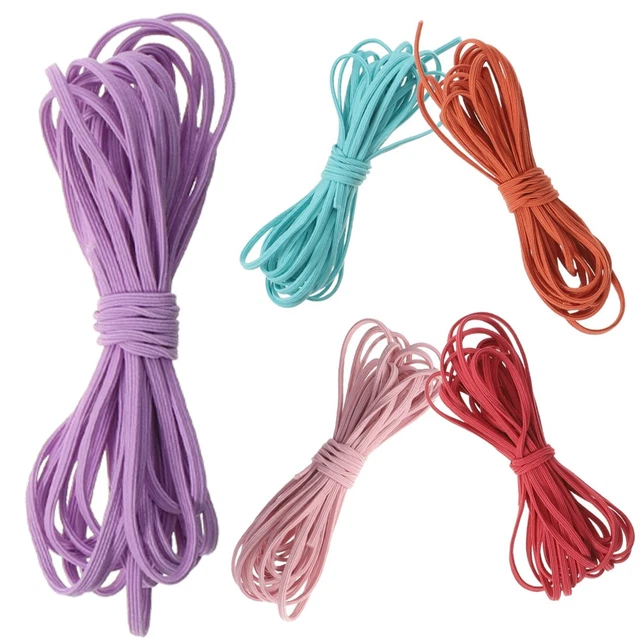 5 PCS ELASTIC Cord Jewellery Making String DIY Necklace Cords Bracelet ...
