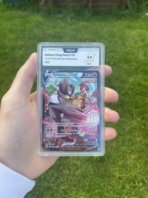 CARTE POKÉMON PCA 9,5 Shifours Poing Final V TG18/TG30 2022 EUR 35,00 ...